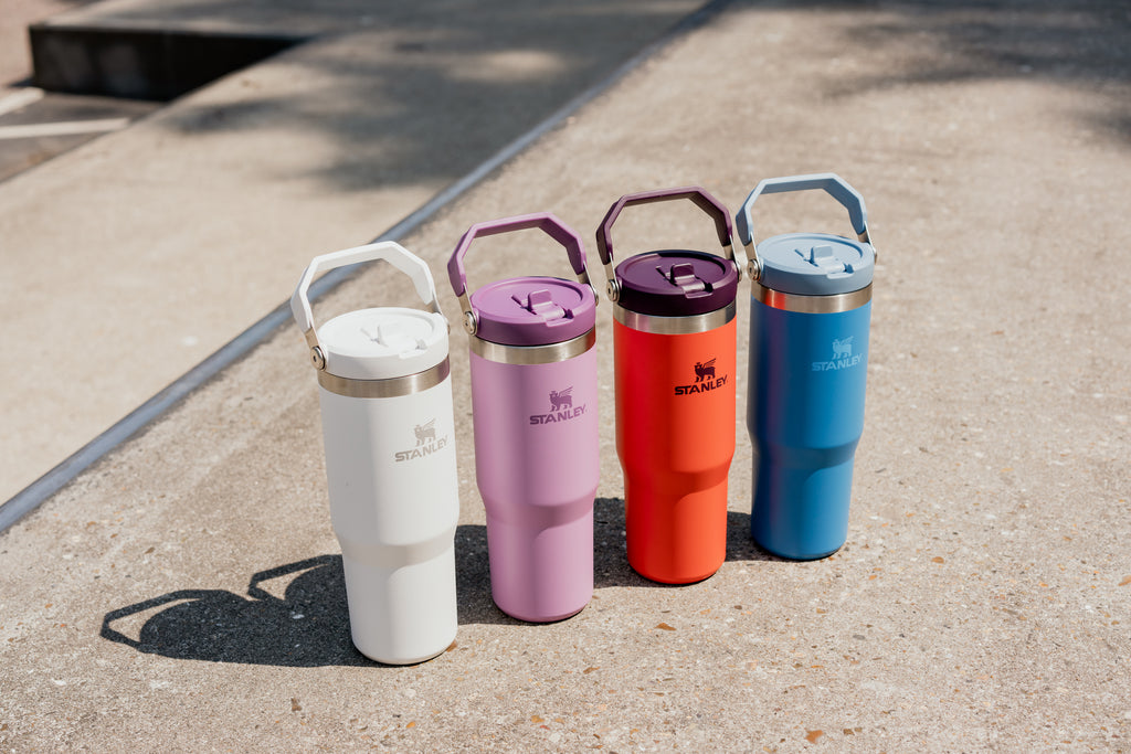 Stanley IceFlow Flip Straw Tumbler 0.89L Tigerlily Plum