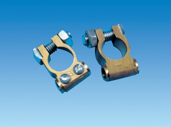 Brass Battery Clamp Set – Jacksons of Old Arley