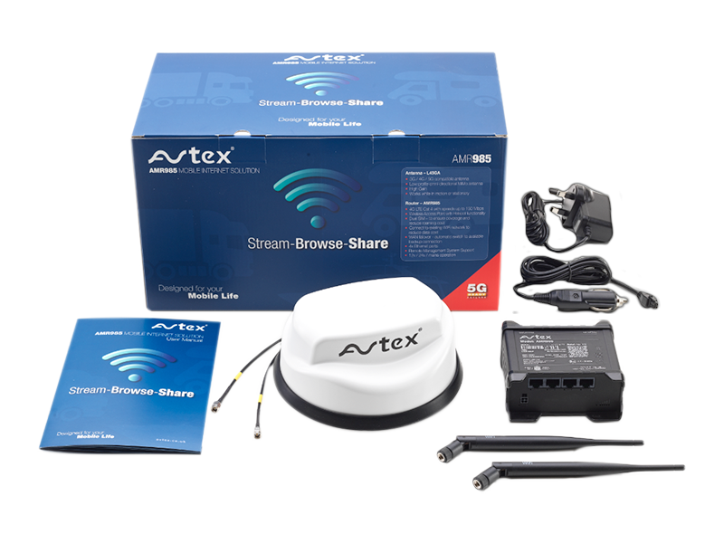Avtex AMR 985 Mobile Internet Solution – Jacksons of Old Arley