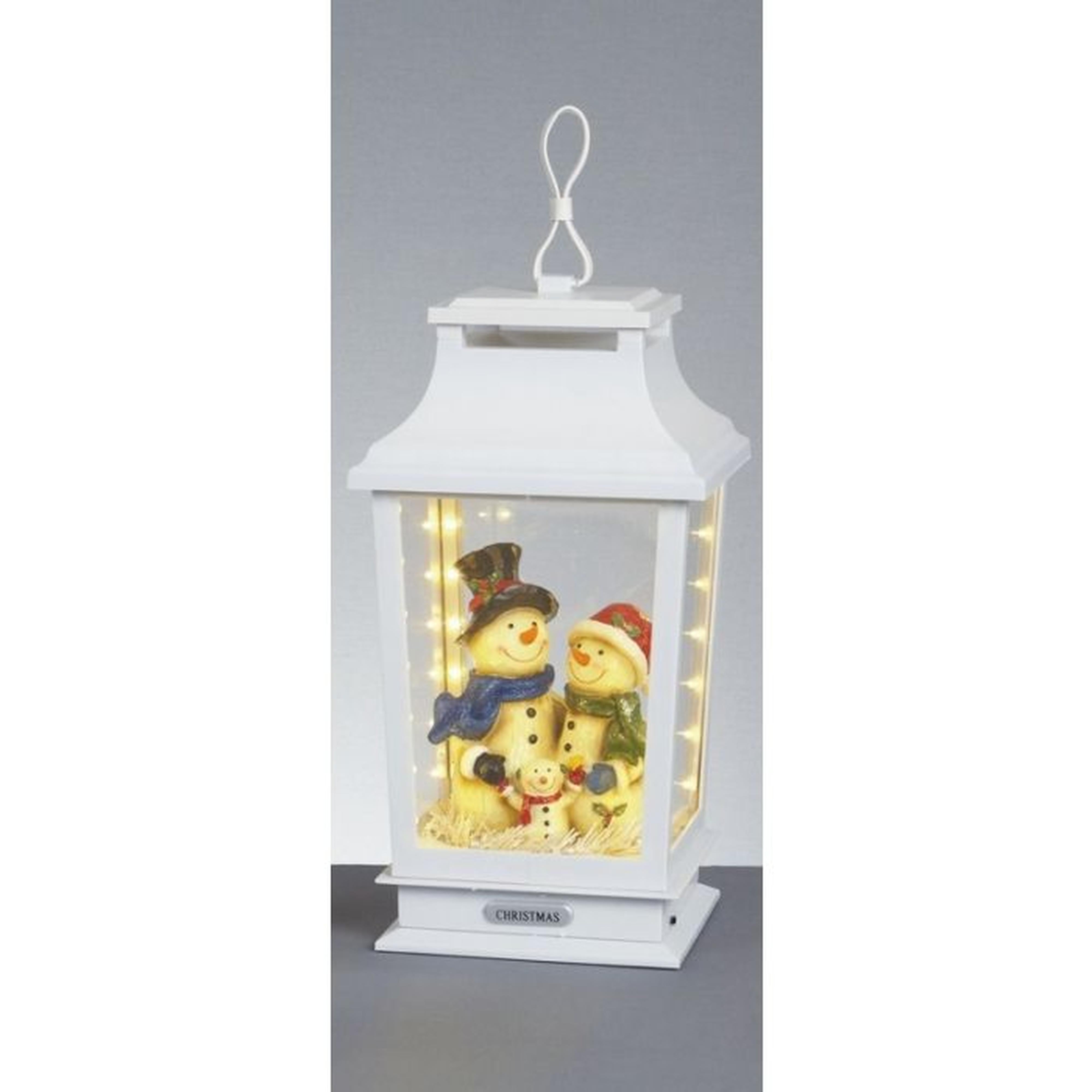 Premier Snowmen Musical Lantern from Jacksons of Old Arley