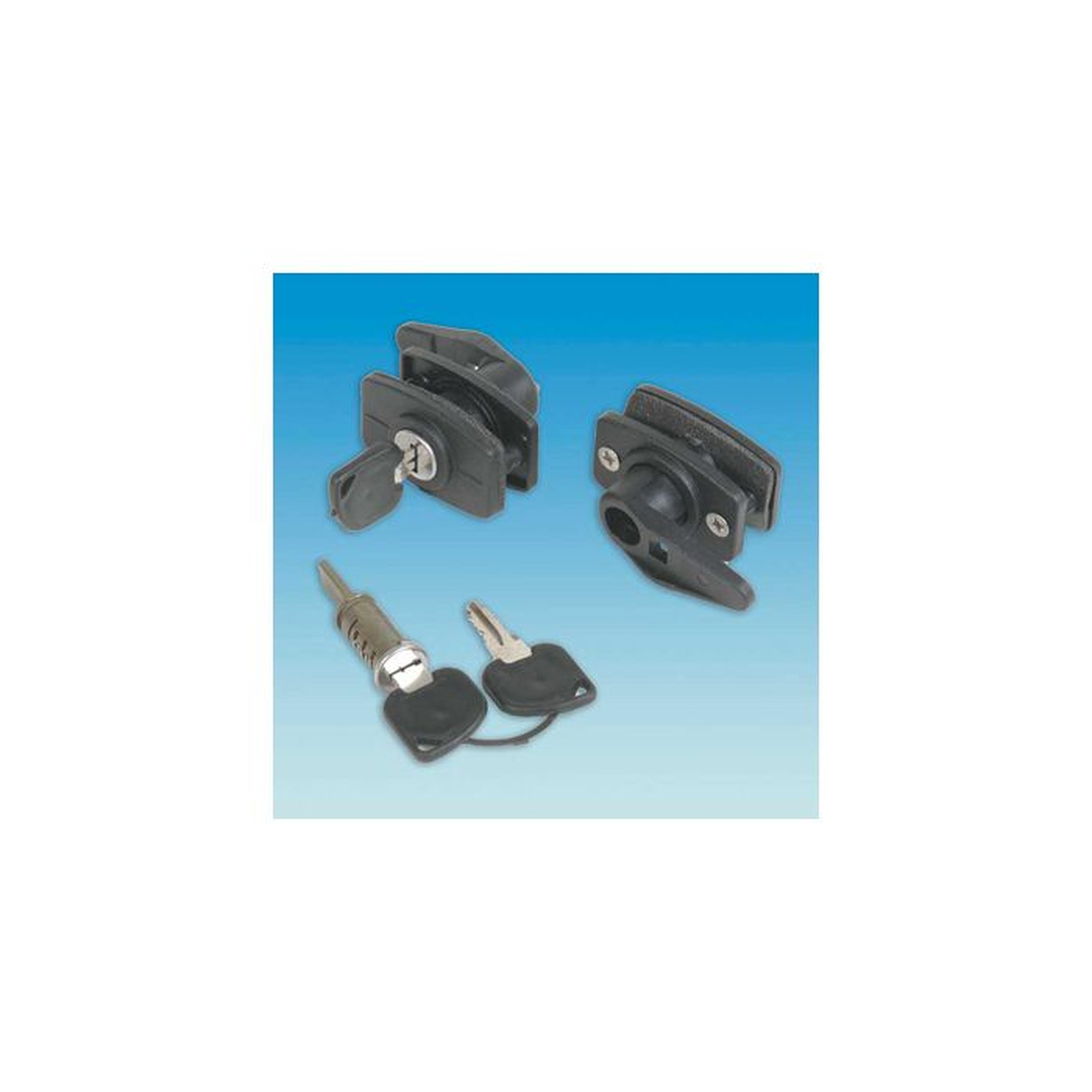 West Alloy Lock Assembly With 2 Keys from Jacksons of Old Arley