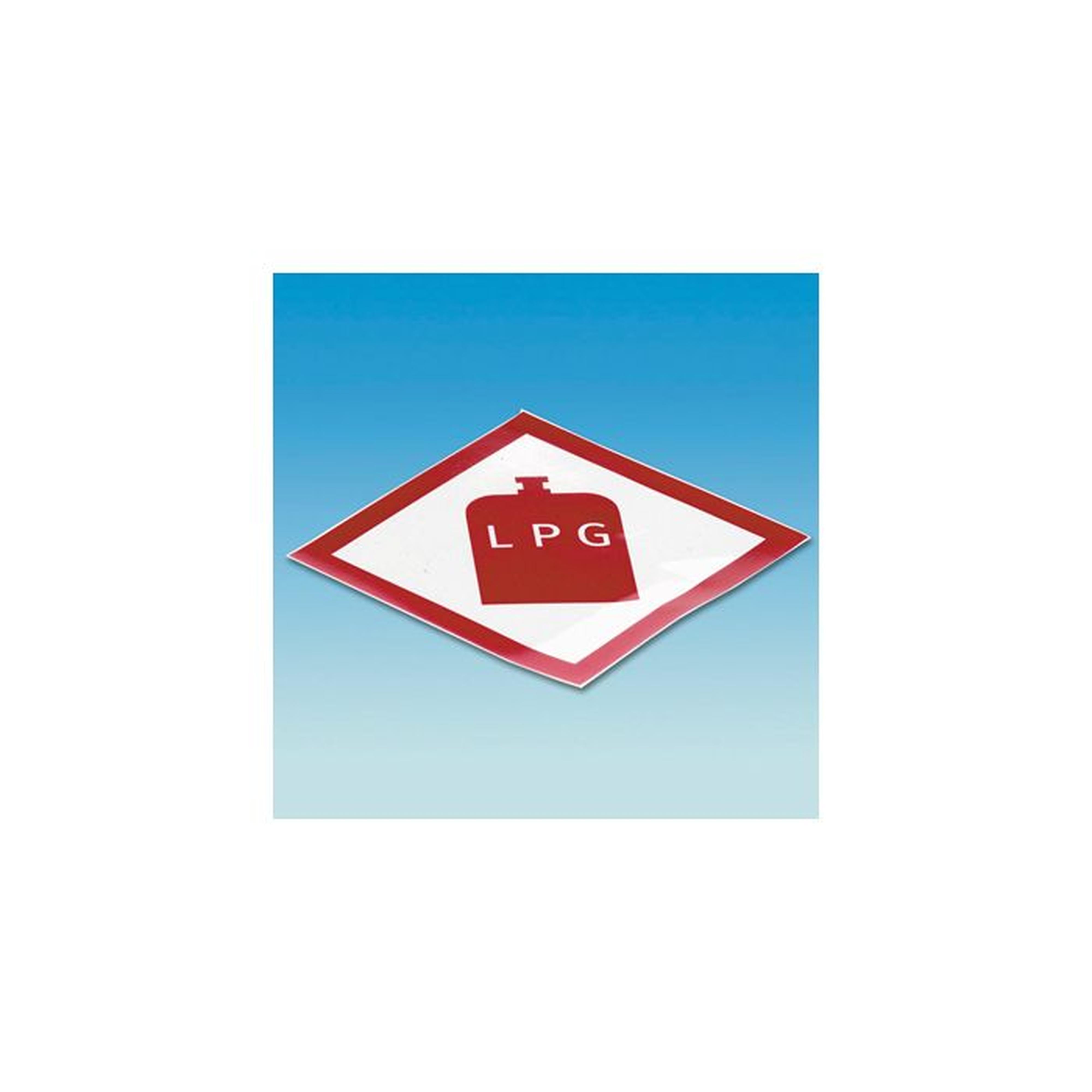 Self Adhesive LPG Sticker from Jacksons of Old Arley