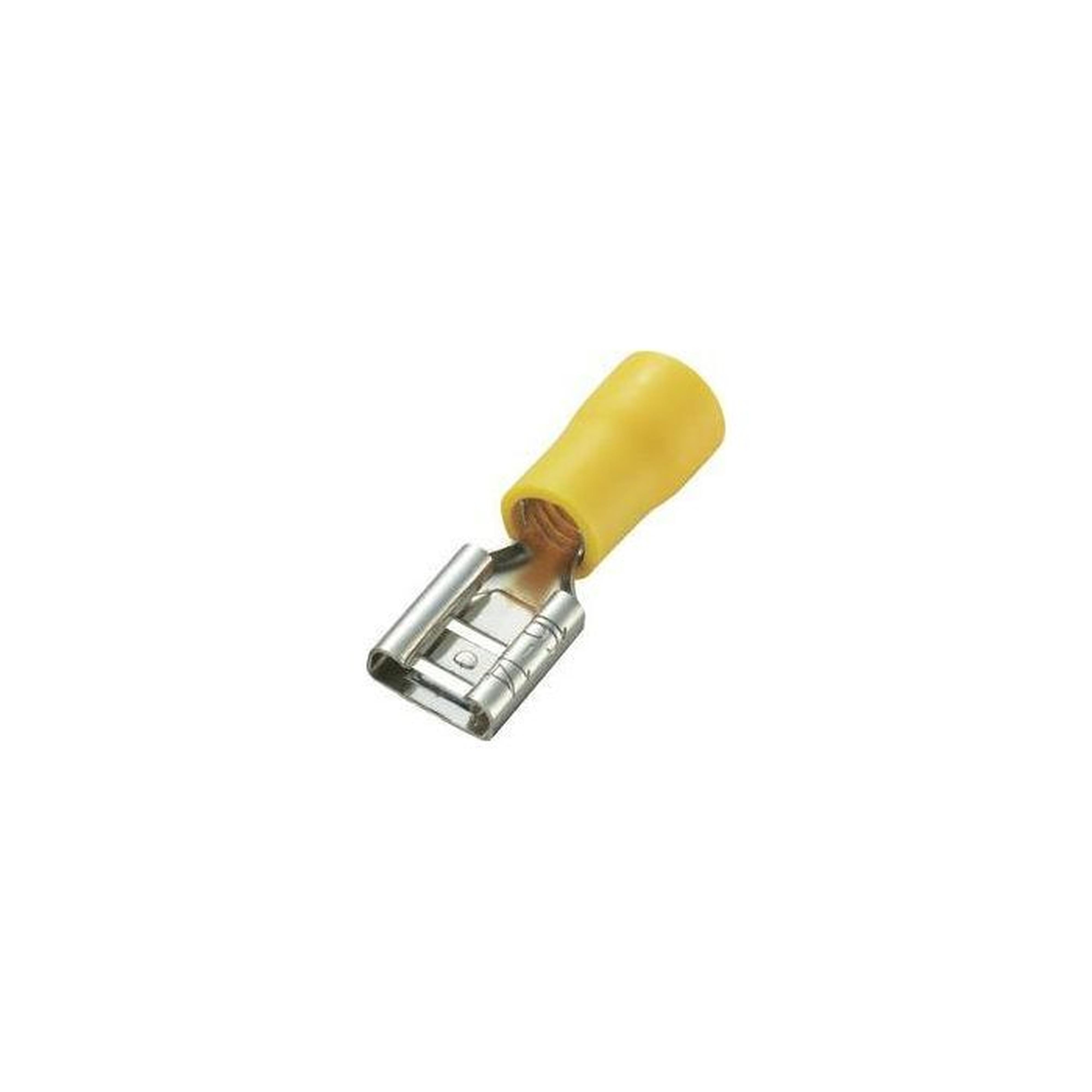 Yellow 30 Amp 9.5mm Female Blade Connector from Jacksons of Old Arley