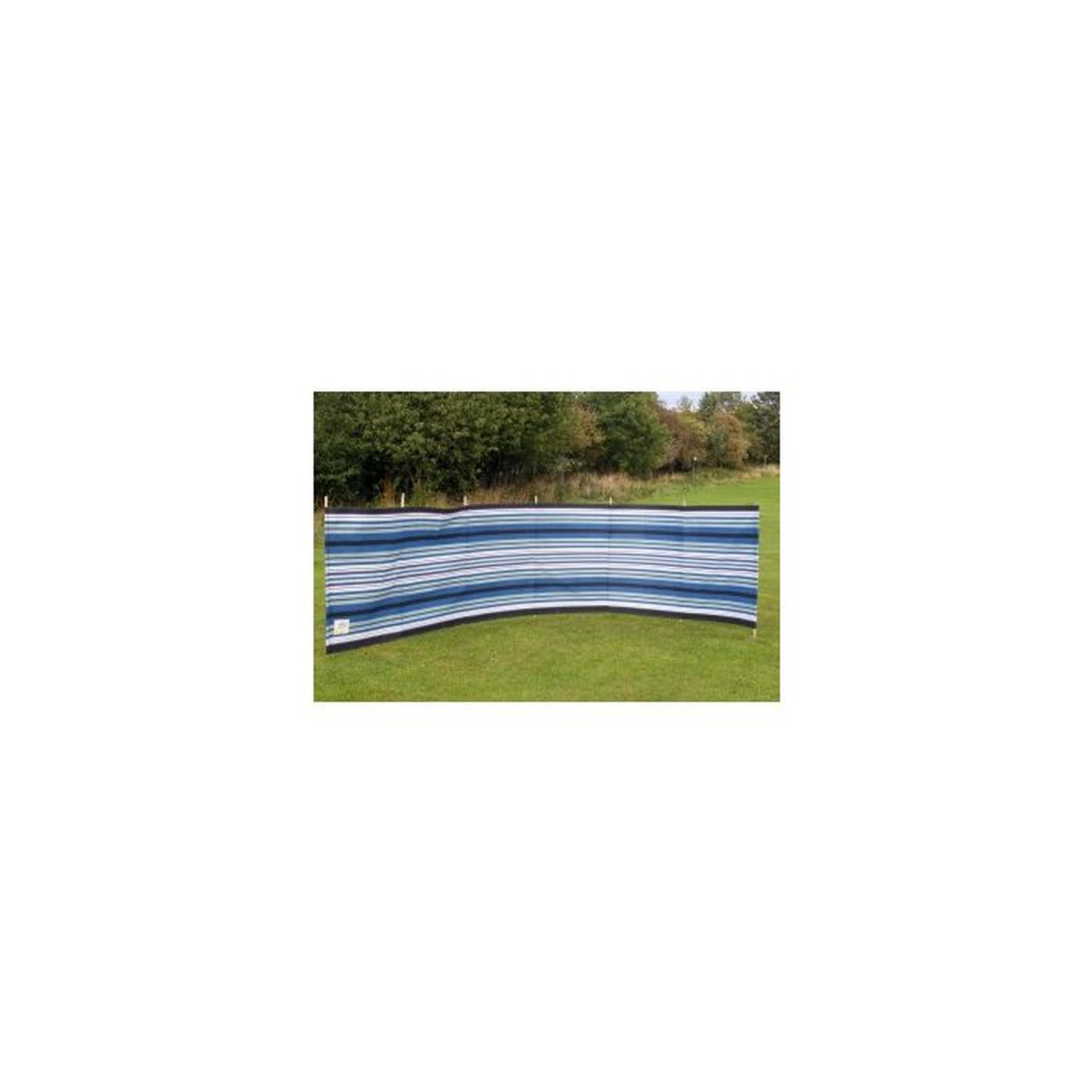 Blue Diamond 7 Pole Navy Burgundy Contemporary Stripe Windbreak ...